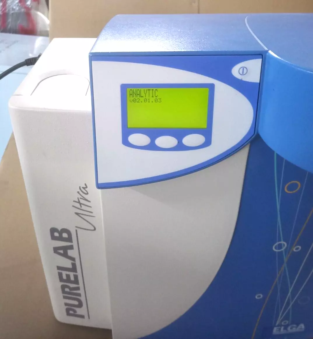 ELGA Purelab Ultra AN MK2 Water purification unit v02.01.03 ...