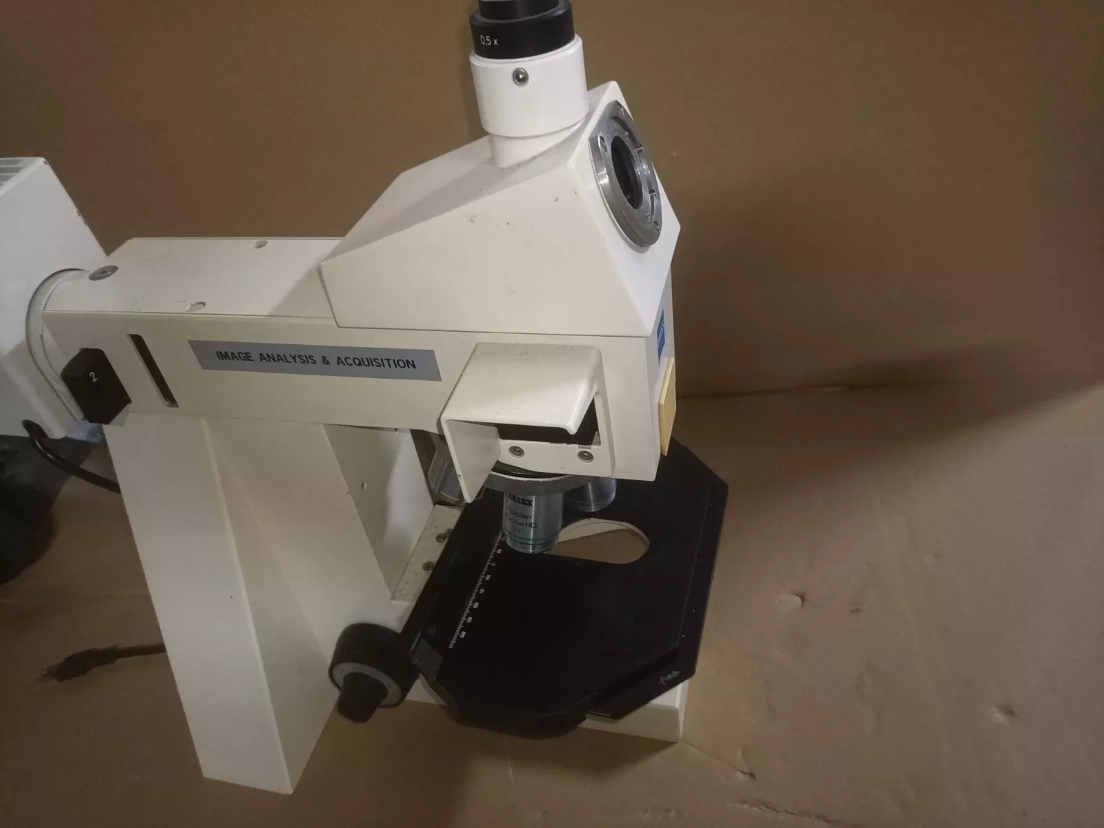 Zeiss Axioskop 40 Pol Light Microscope Axiocam ICc 5 Camera 50x BD DIC ...