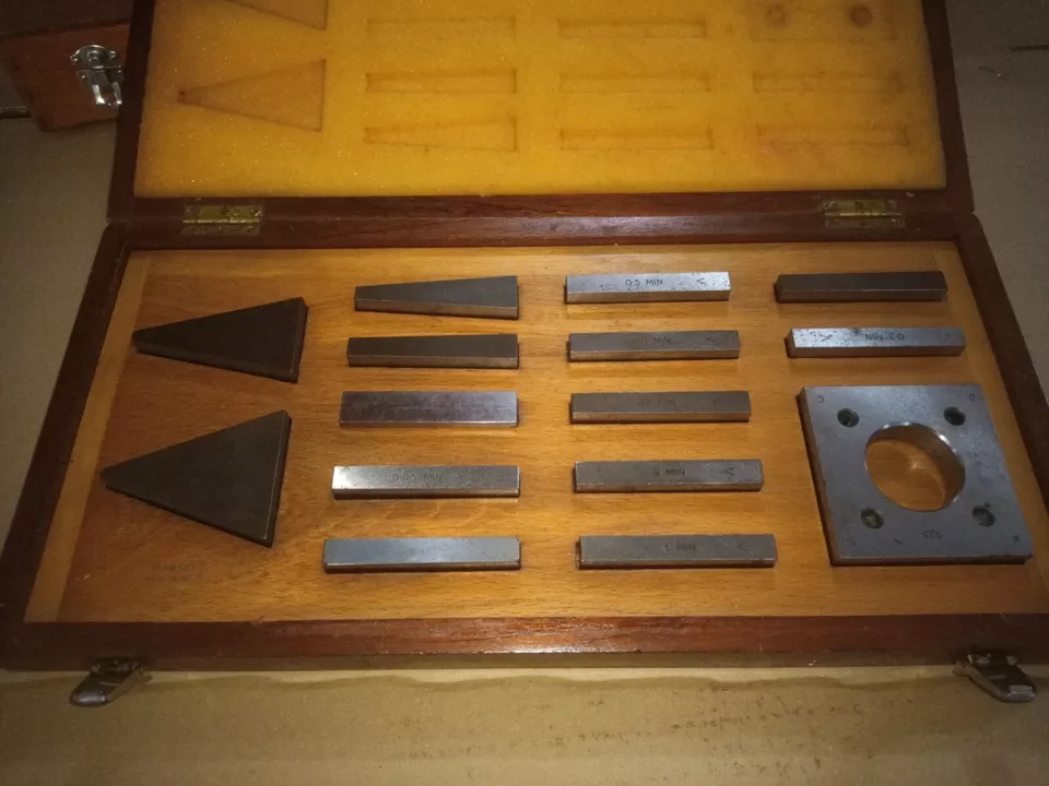 Matrix 15 Piece Angle Gauge Set Precision - Industrial SOL Pte Ltd