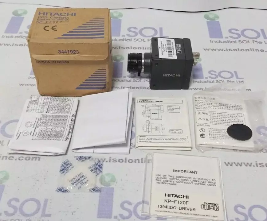 Hitachi KP-F120F Frame Grabber Machine Vision CCD Camera Hitachi ...
