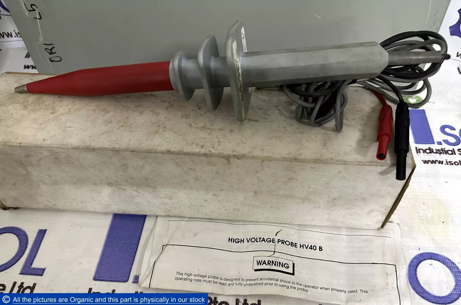 Elma HV 40B High Voltage Probe 40kV HV40B HV Probe 1000Μ Ohm Elma ...