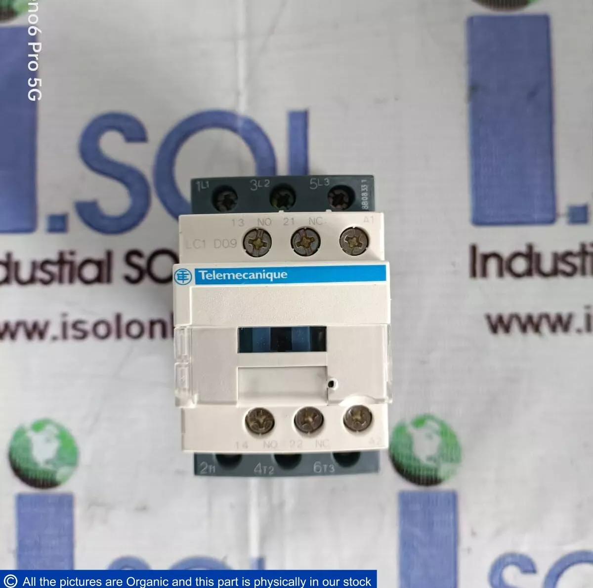 Schneider Electric A015850 Magnetic Auxilary Contactor LC1D09 600V ...