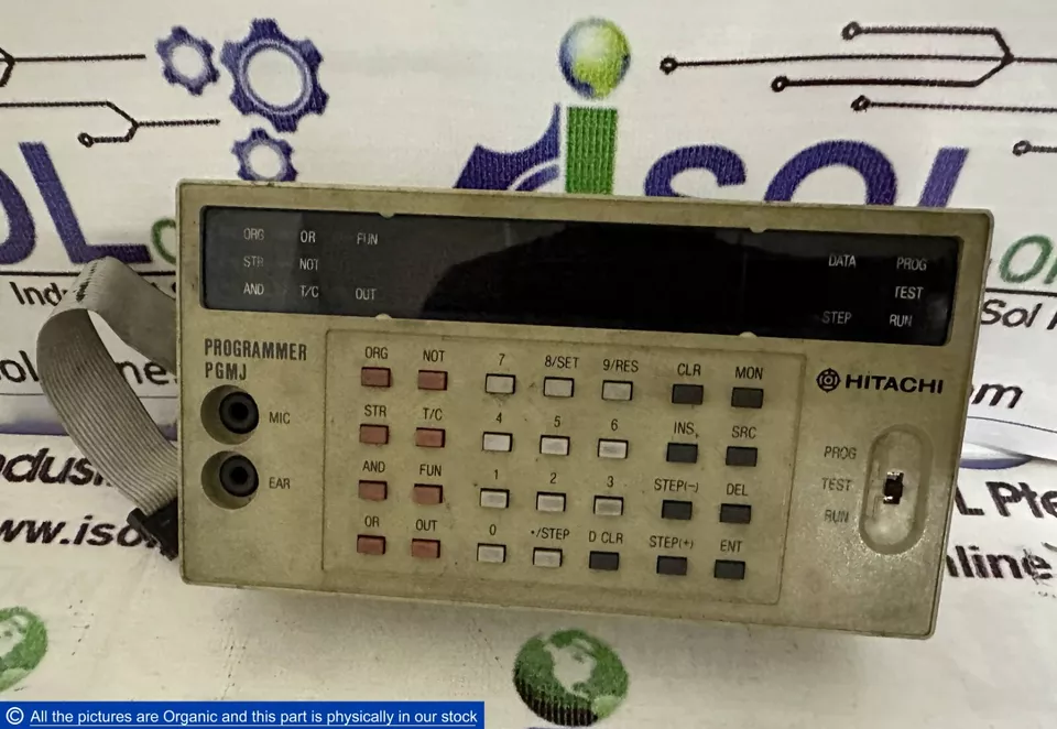 Hitachi PGMJ Universal Programmer For Hitachi EC / EM Series PLCs Japan ...