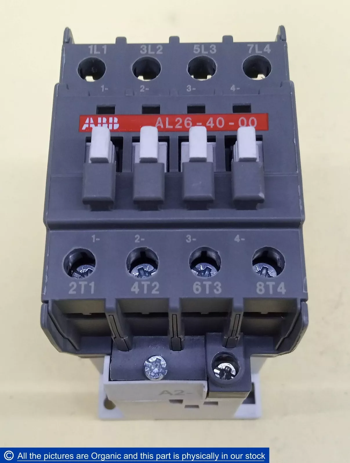 ASEA Brown Boveri AL26-40-00 24 VDC Contactor AL26 ABB RV5/50 Surge ...