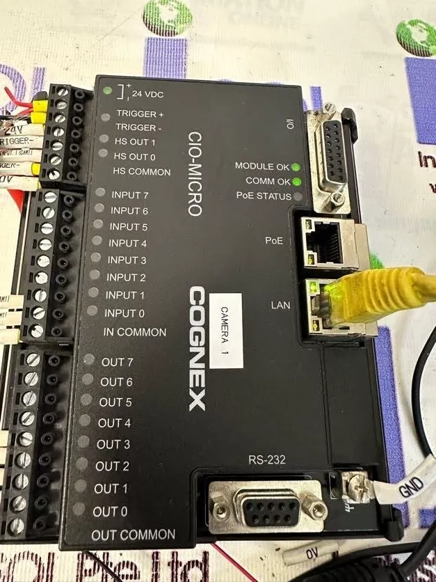 Cognex 825-0034-2R B Cio-micro Controller I/O Module 821-0016-2R B ...