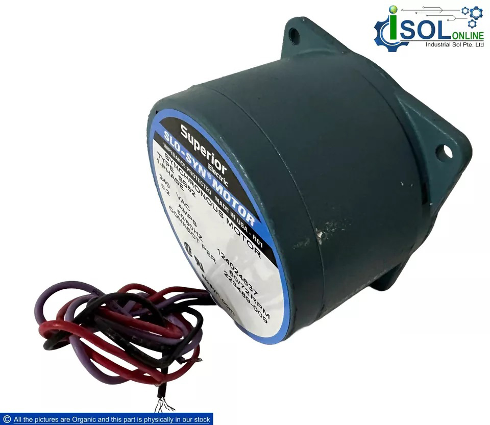 Superior SS52 1-Phase AC Synchronous Stepper Motor 0.2A SLO-SYN Danaher ...