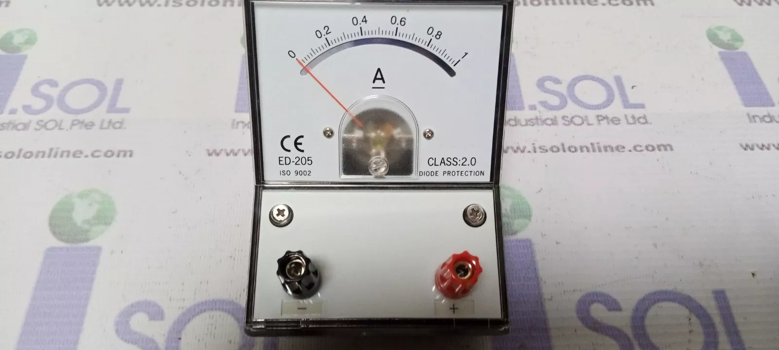SEW Standard Bench Meter ED-205 Bench Ammeter - Industrial SOL Pte Ltd