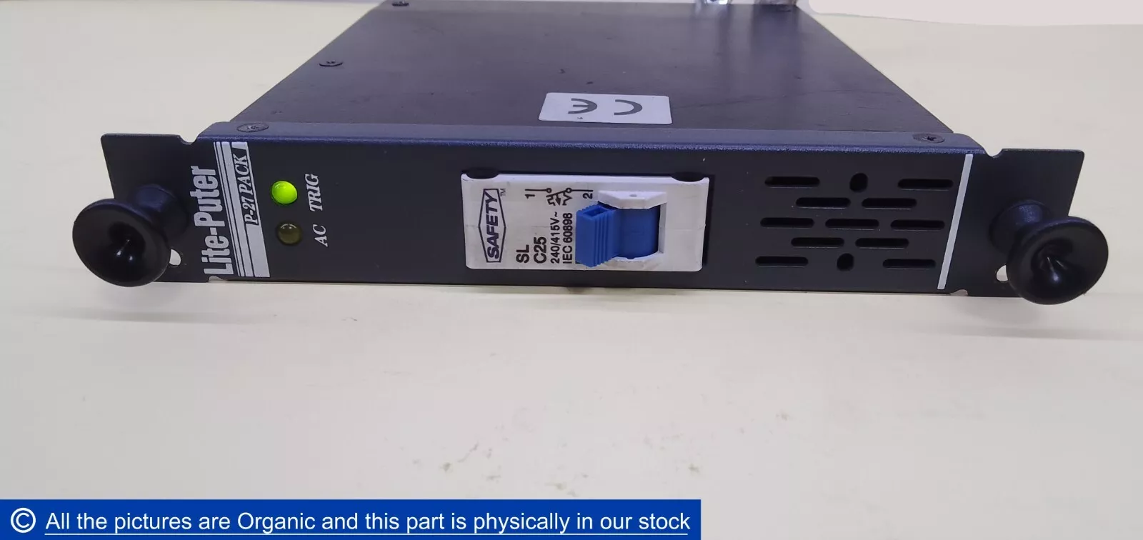 Lite-Puter P-27 1-Channel Dimmer Module 2400w For DX1220 Lighting ...