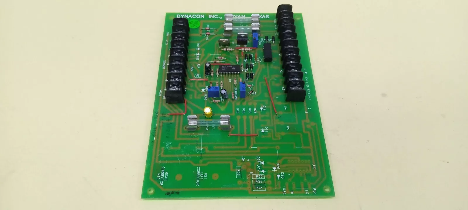 Dynacon DYN-9003-01 I/O Terminal Board For Wind Control System HVAC ...