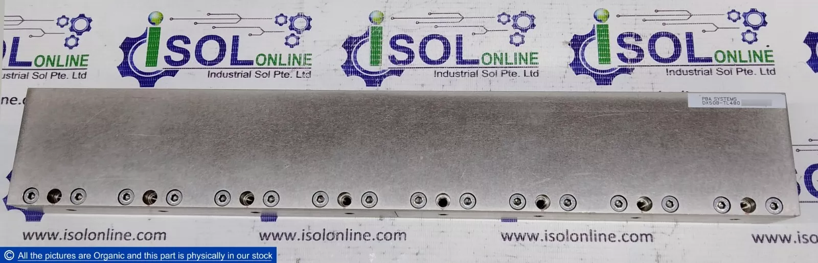 PBA Systems DX50B-TL480 Ironless Linear Motor Magnet Track 480mm ...