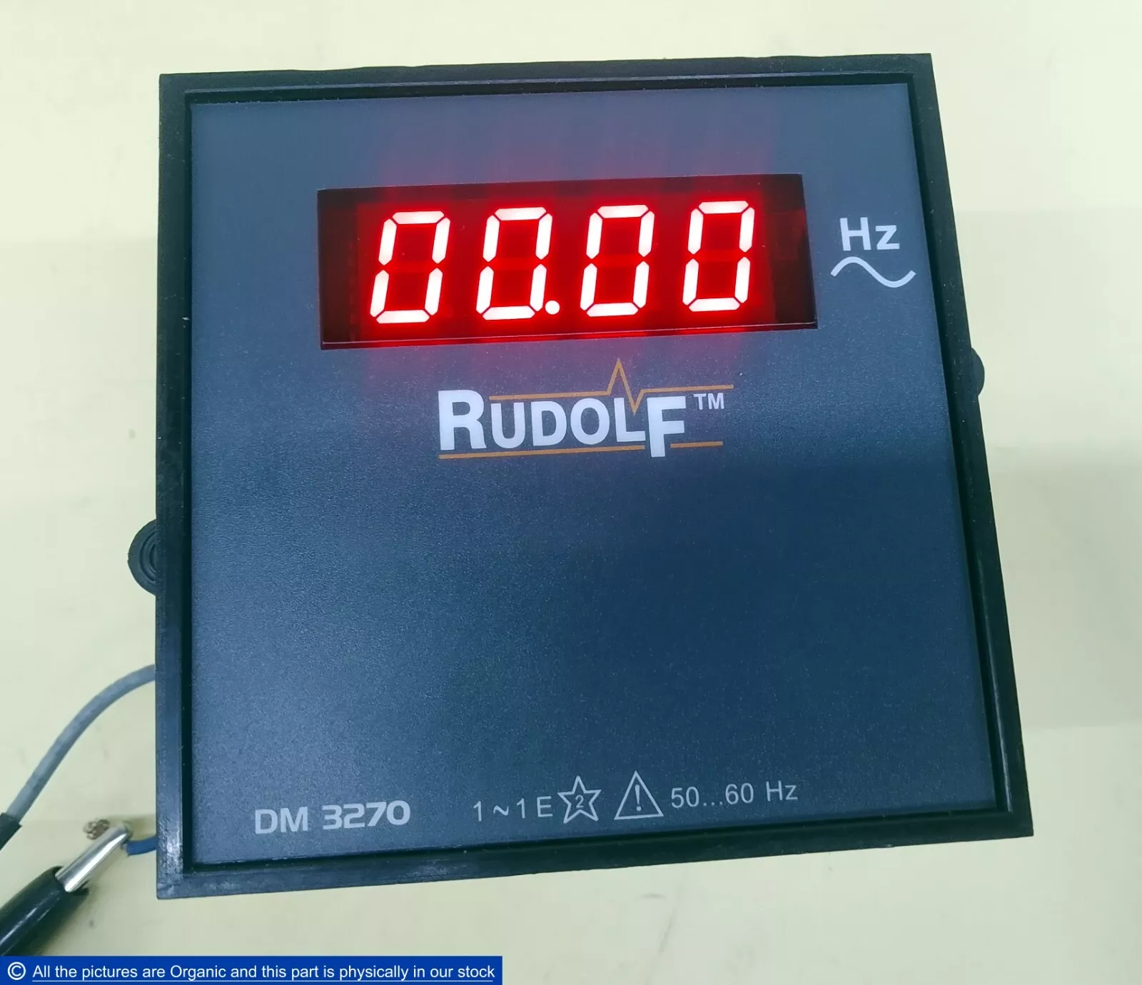 Rudolf DM 3270 Digital Frequency Meter DM3270 FS 50.00HZ SEL Fuji ...