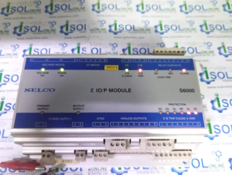Selco S6000 IO/P Module s6000-0010 HW 040420 - Industrial SOL Pte Ltd