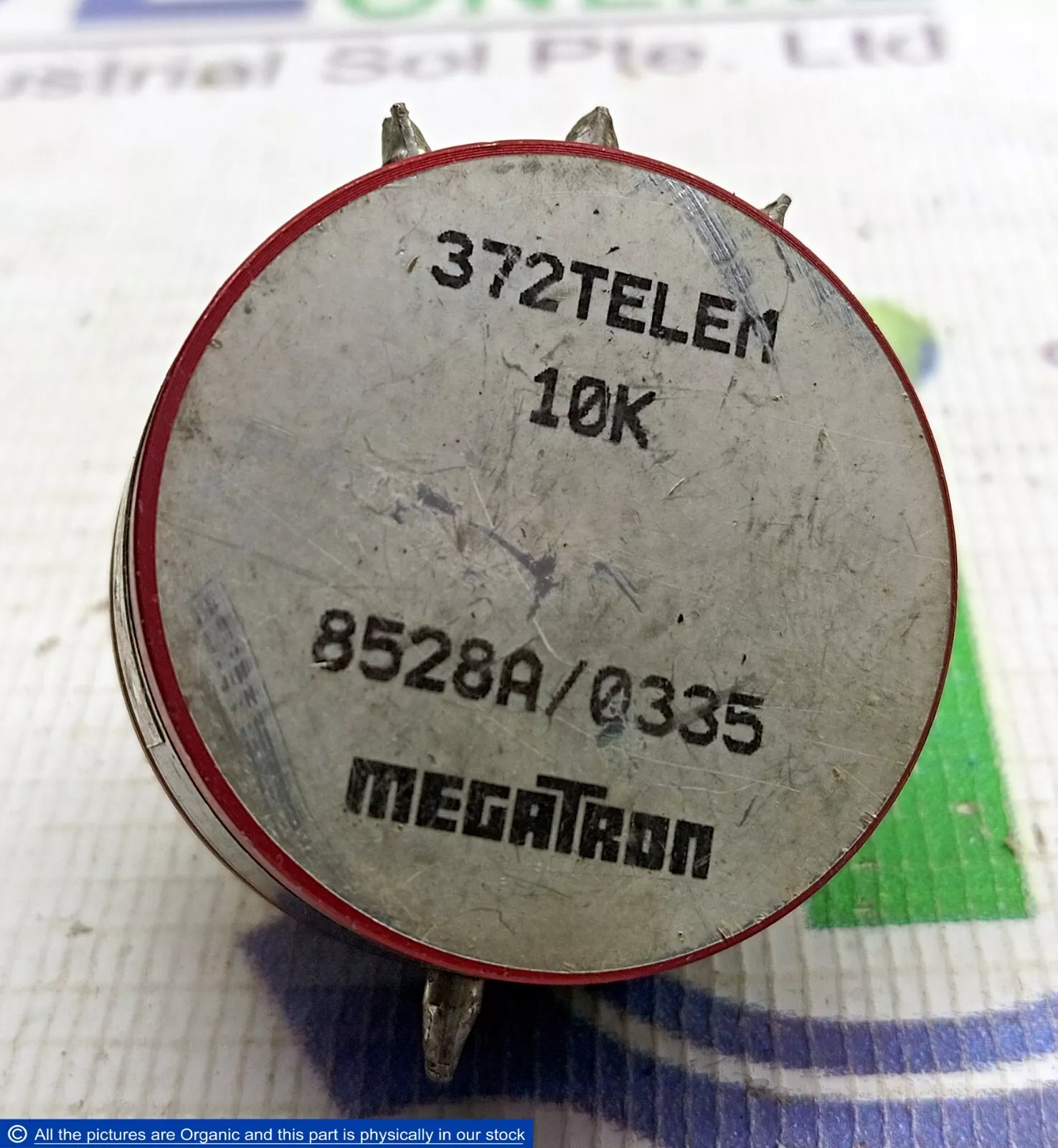 Megatron 372TELEM Potentiometer 10k Ohms for Schneider XKB XKD XKM XK ...