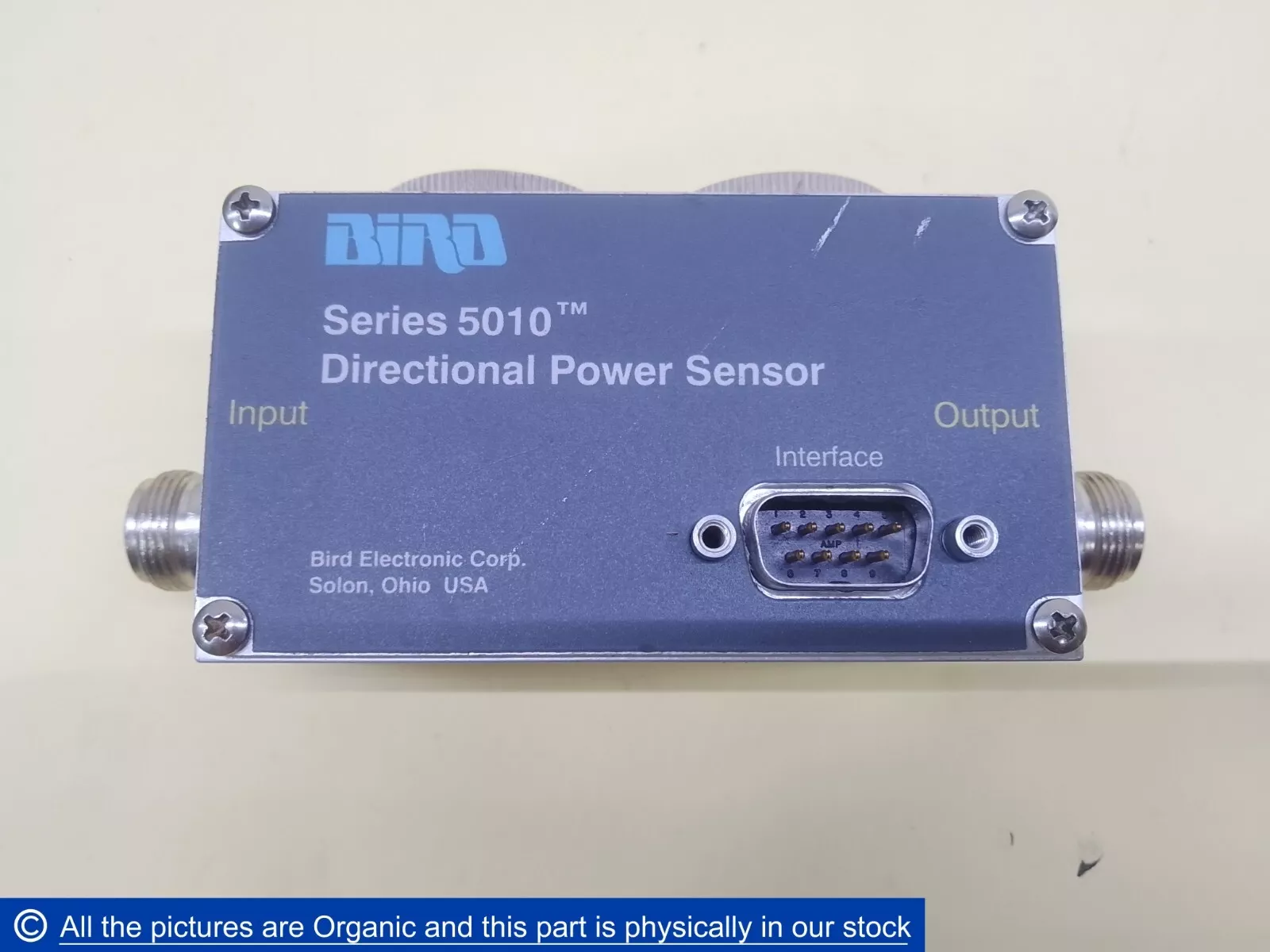 Bird Electronic 5010B Dual-Socket Thruline Directional Power Sensor ...