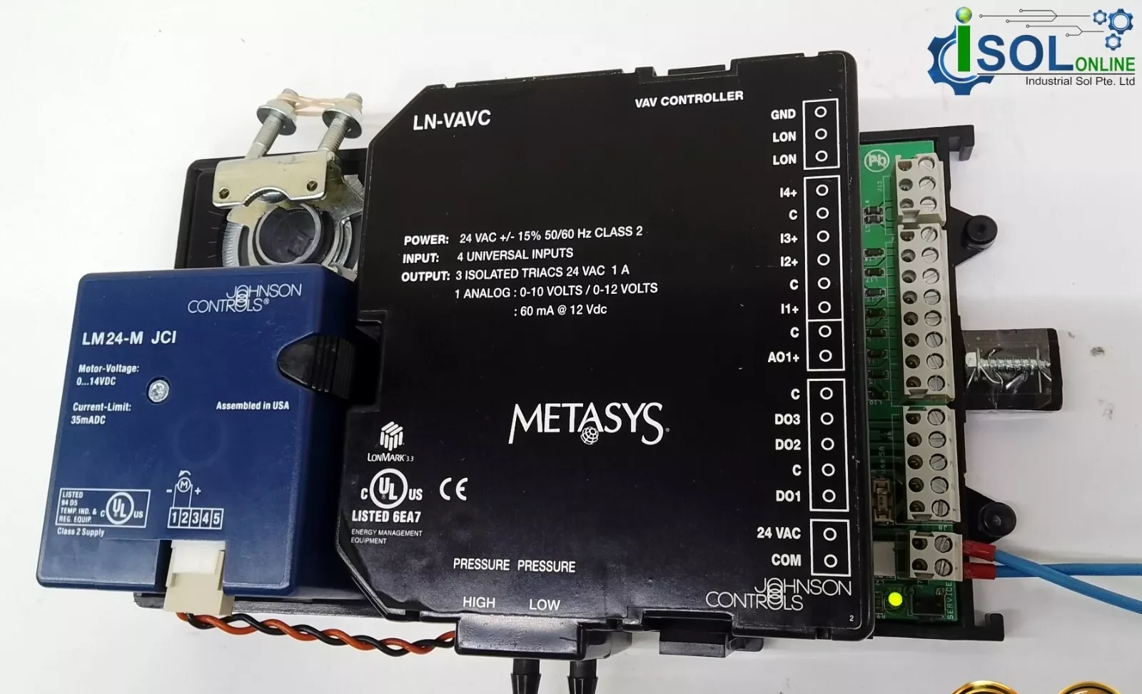 Johnson Controls LN-VAVC-0 Metasys VAV & VVT Programmable Controller ...
