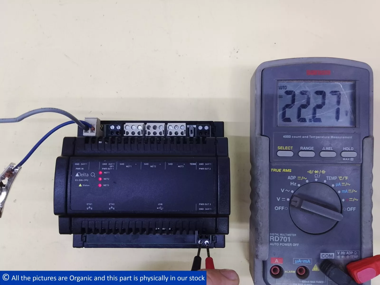 Delta Controls O3-DIN-CPU R1.4b Programmable Native BACnet Building ...