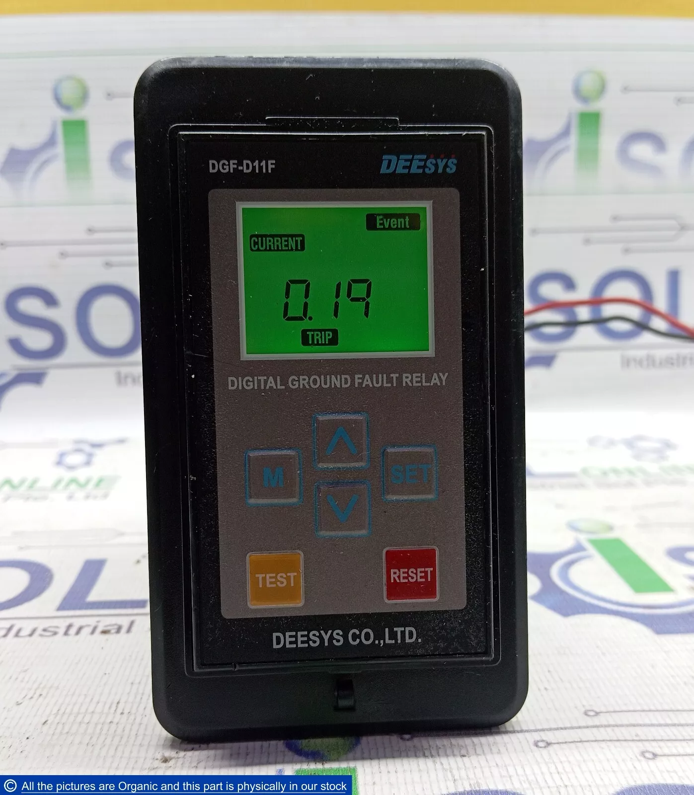 DEESYS DGF-D11F Digital Ground Fault Relay GFR for Low-Voltage Circuits ...