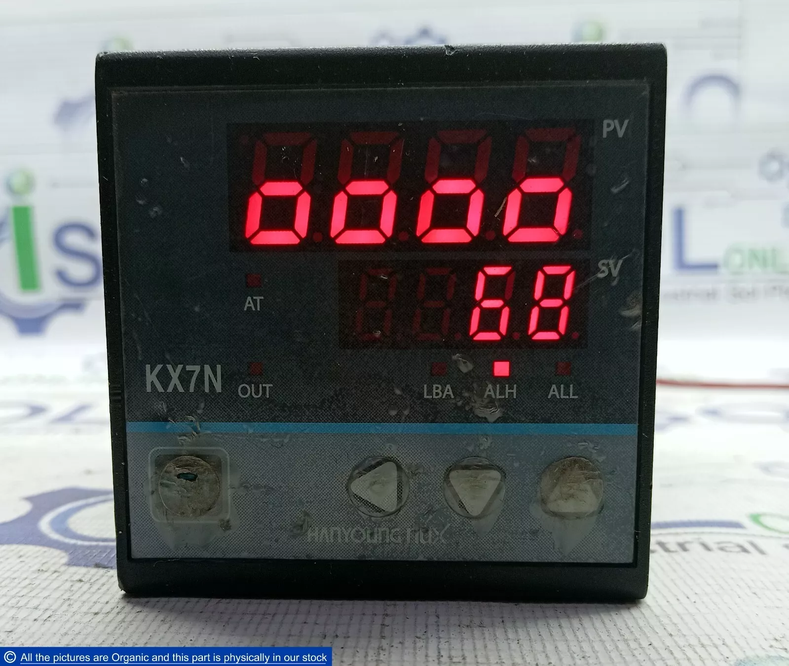 Hanyoung NUX KX7N_MENA Digital Temperature Controller Multi Range 100-240V 11VA - Industrial SOL ...