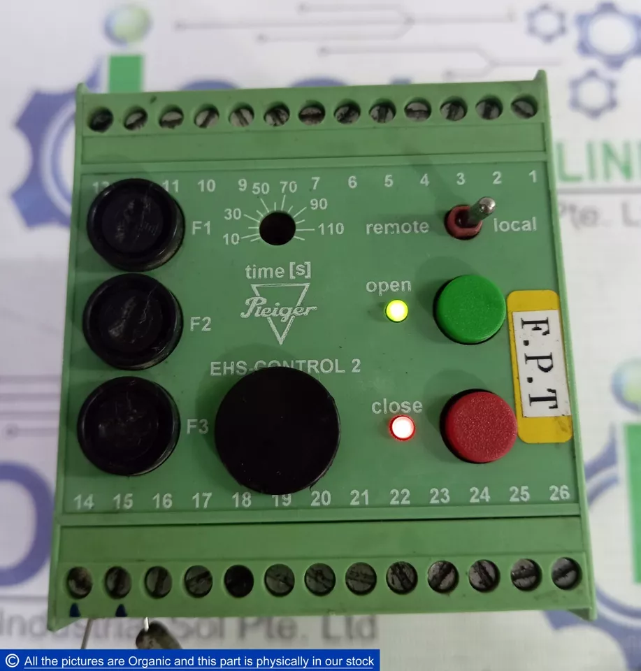 Pleiger EHS-CM 2 EHS Electro Hydraulic System Control Module 9341100070 ...