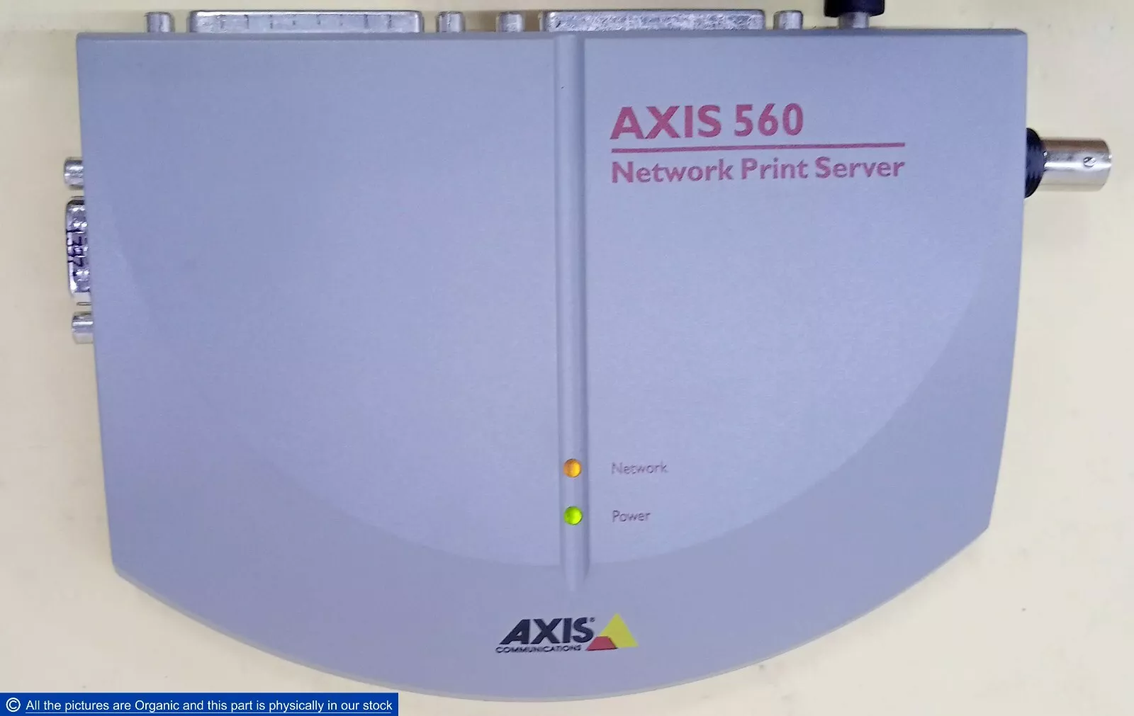 Axis 560 Network Print Server 0053-1 1K Parallel to Ethernet Printer Server - Industrial SOL Pte Ltd