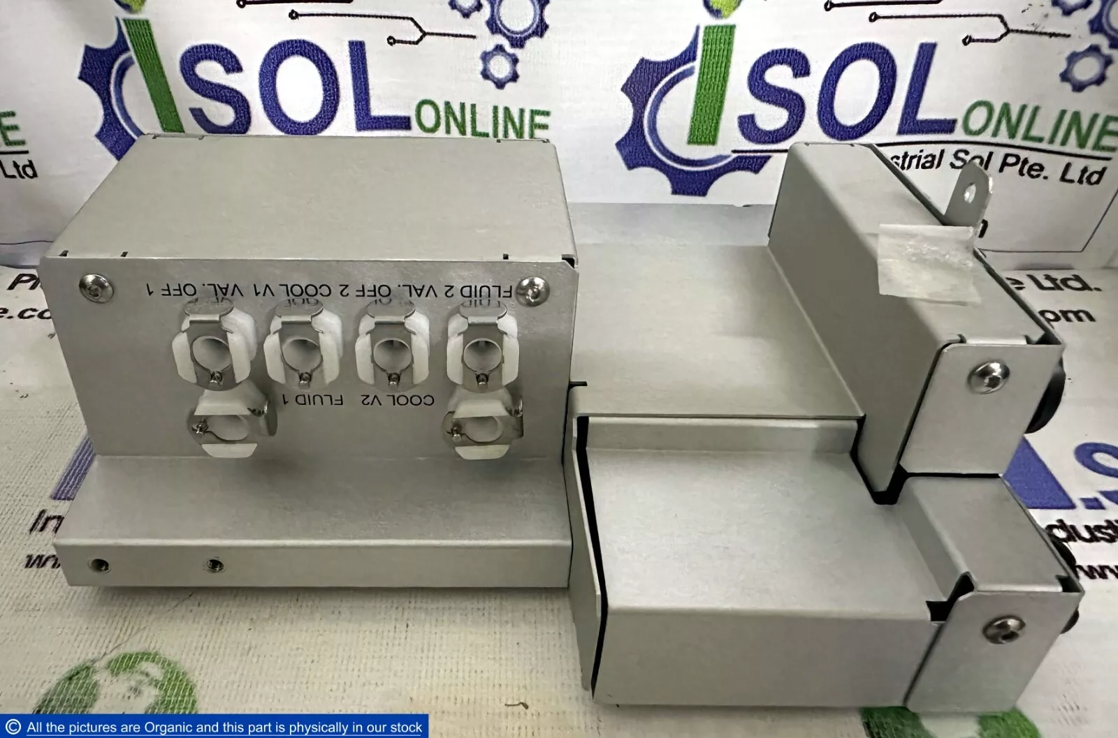 Nordson Asymtek 7221821 Rev C Assy Bulkhead Module DJ-DV/DJ Fluid ...