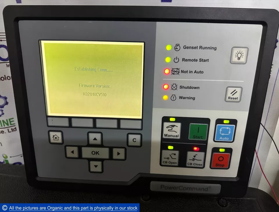 Cummins HMI320 300-6314-02 Power Command Firmware H32018Cv510 A026g194 ...