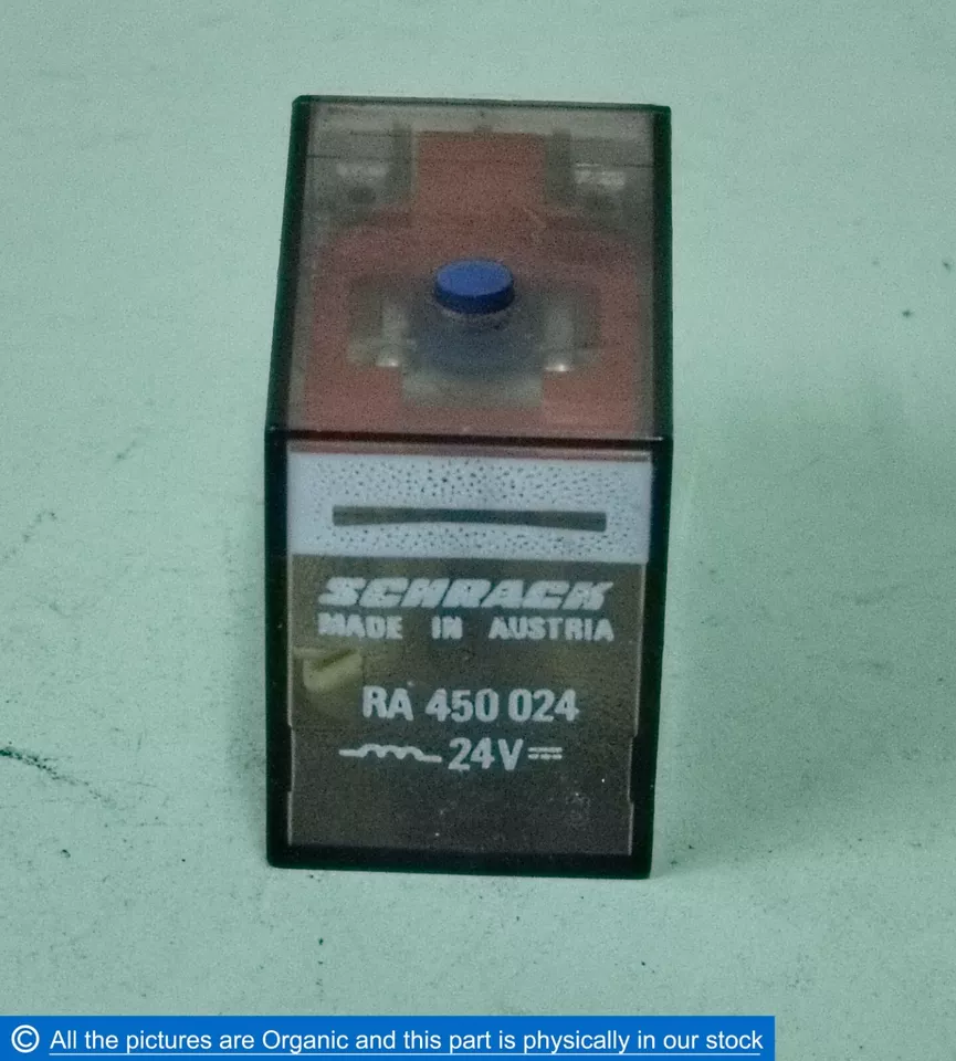 SCHRACK RA 450 024 24VDC RA450024 Electromechanical Relay - Industrial ...