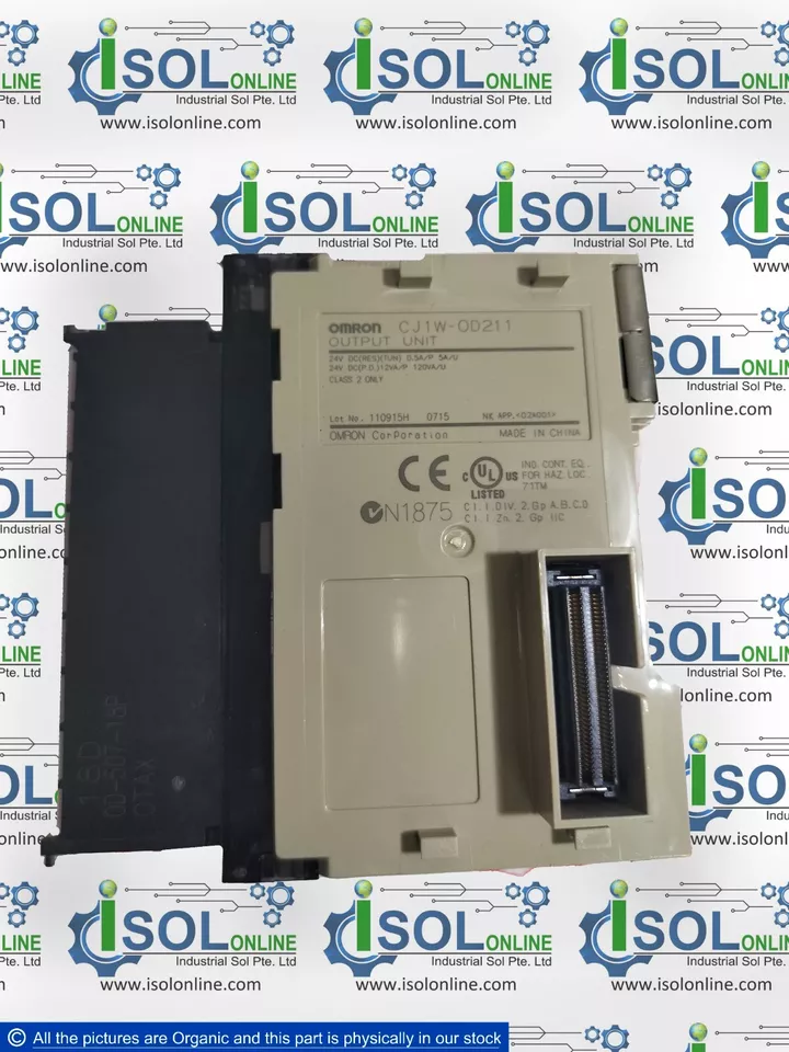 Omron CJ1W-OD211 Output Unit I/O PLC module - Industrial SOL Pte Ltd