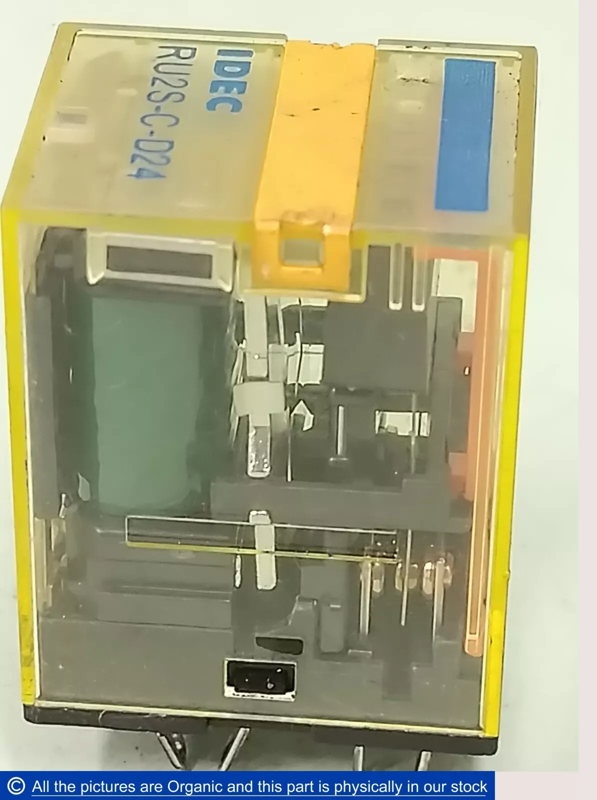 Idec RU2S-C-D24 General Purpose Power Relay Plug-In DPDT 10A 24VDC ...