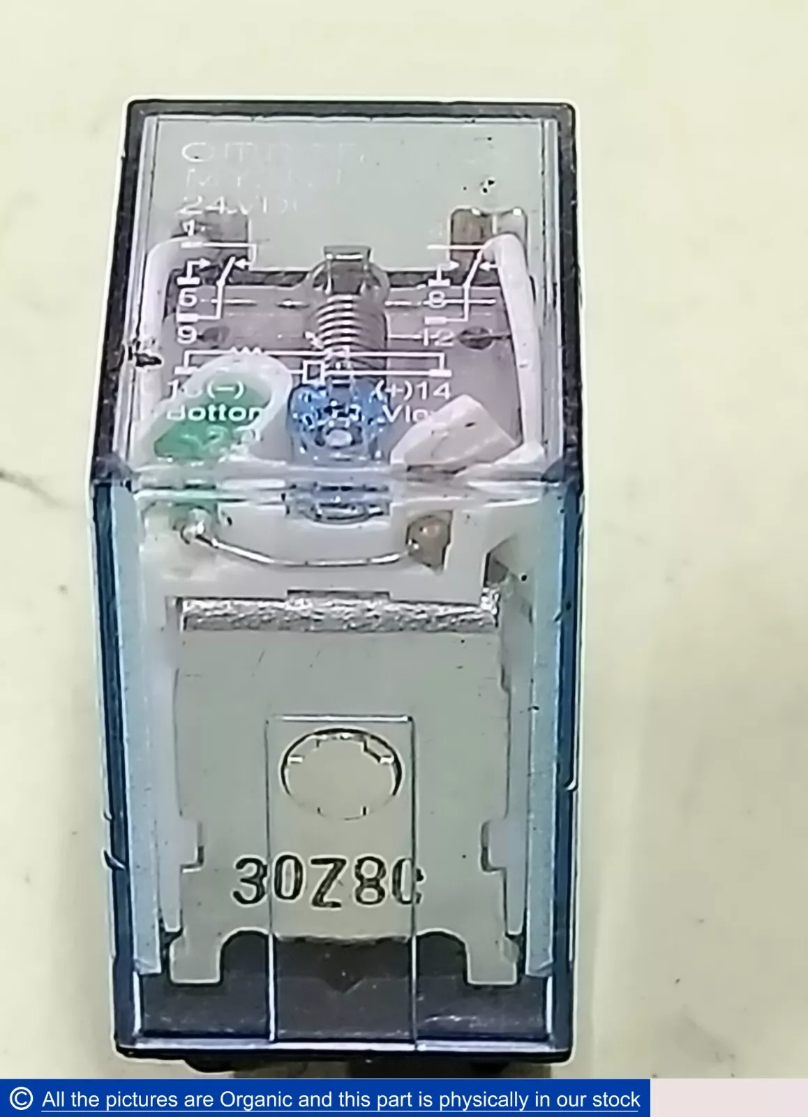 Omron MY2NJ Miniature Power Relay 24VDC 2 Poles Double Throw Japan ...