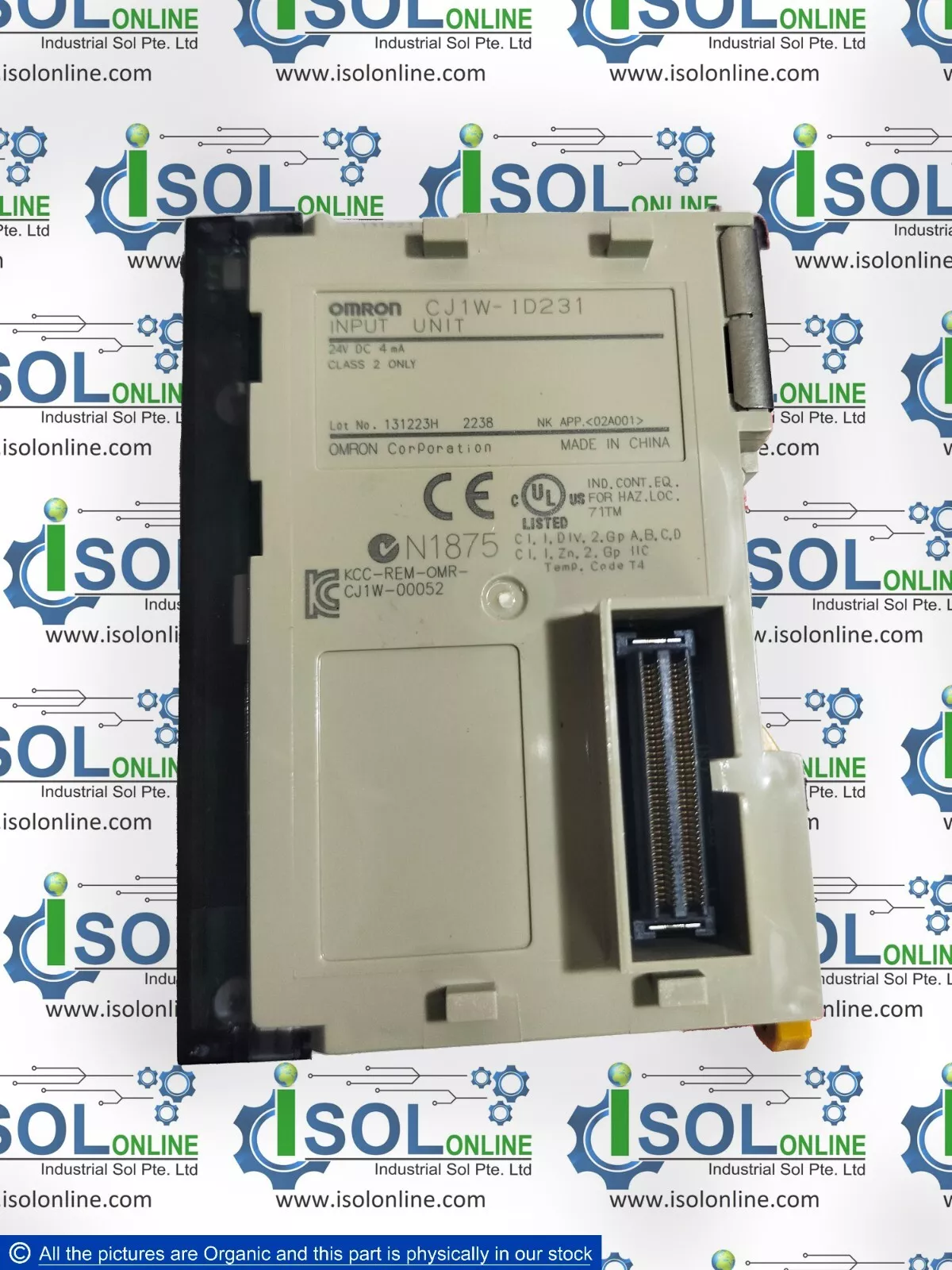 Omron CJ1W-ID231 Input Unit PLC Module - Industrial SOL Pte Ltd