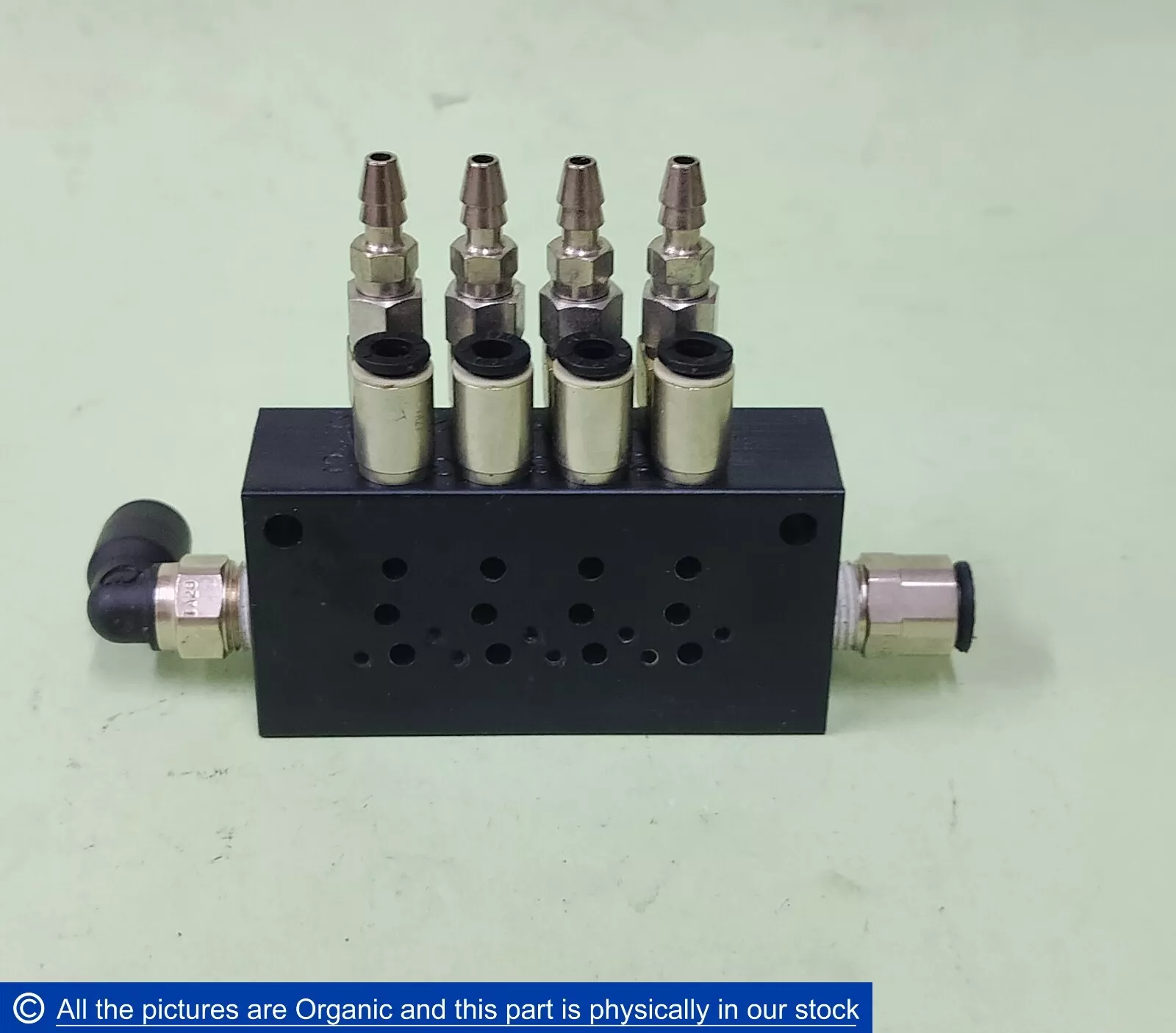 MAC Circuit Bar Manifold Assembly for Solenoid Valve W/ Brass & S-Steel ...