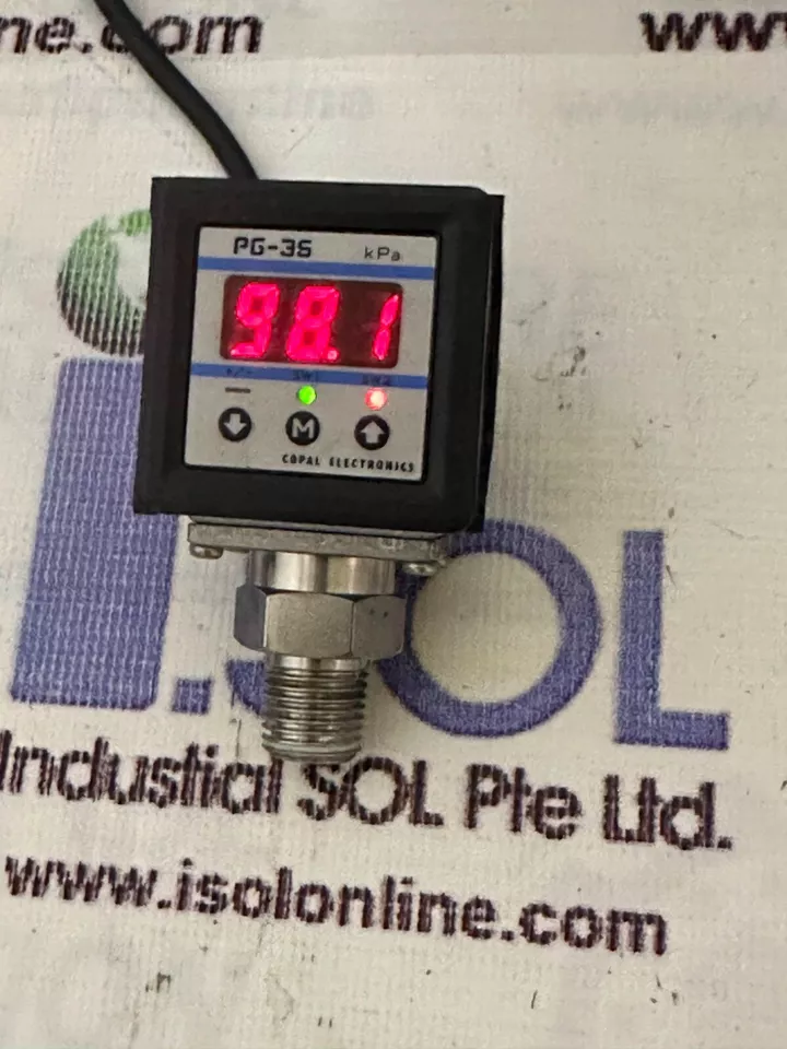 Copal PG-35-102A-PR2 Digital Pressure Sensor PG-35 0 - 100kPa PNP Nidec ...