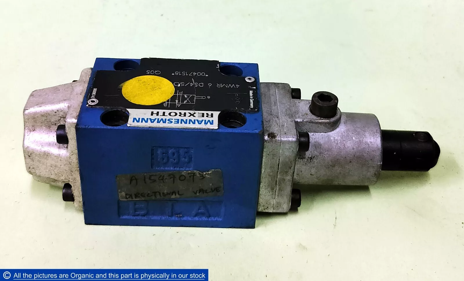 Mannesmann Rexroth 4WMR 6 D54/SO 00471518 Directional Spool Valve Bosch ...