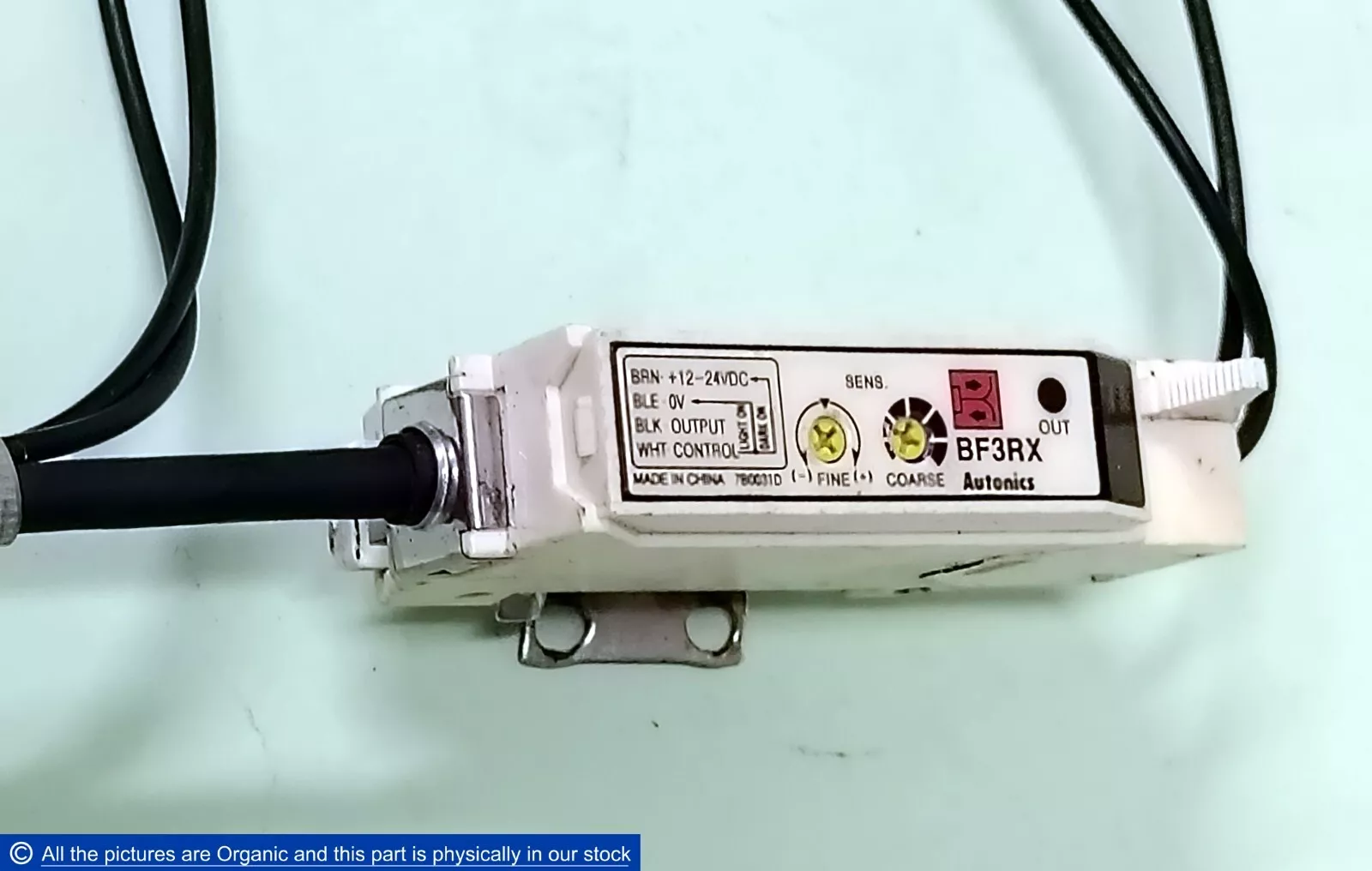 Autonics BF3RX Dual Adjustment Fiber Optic Amplifier Assy 12-24VDC Max ...