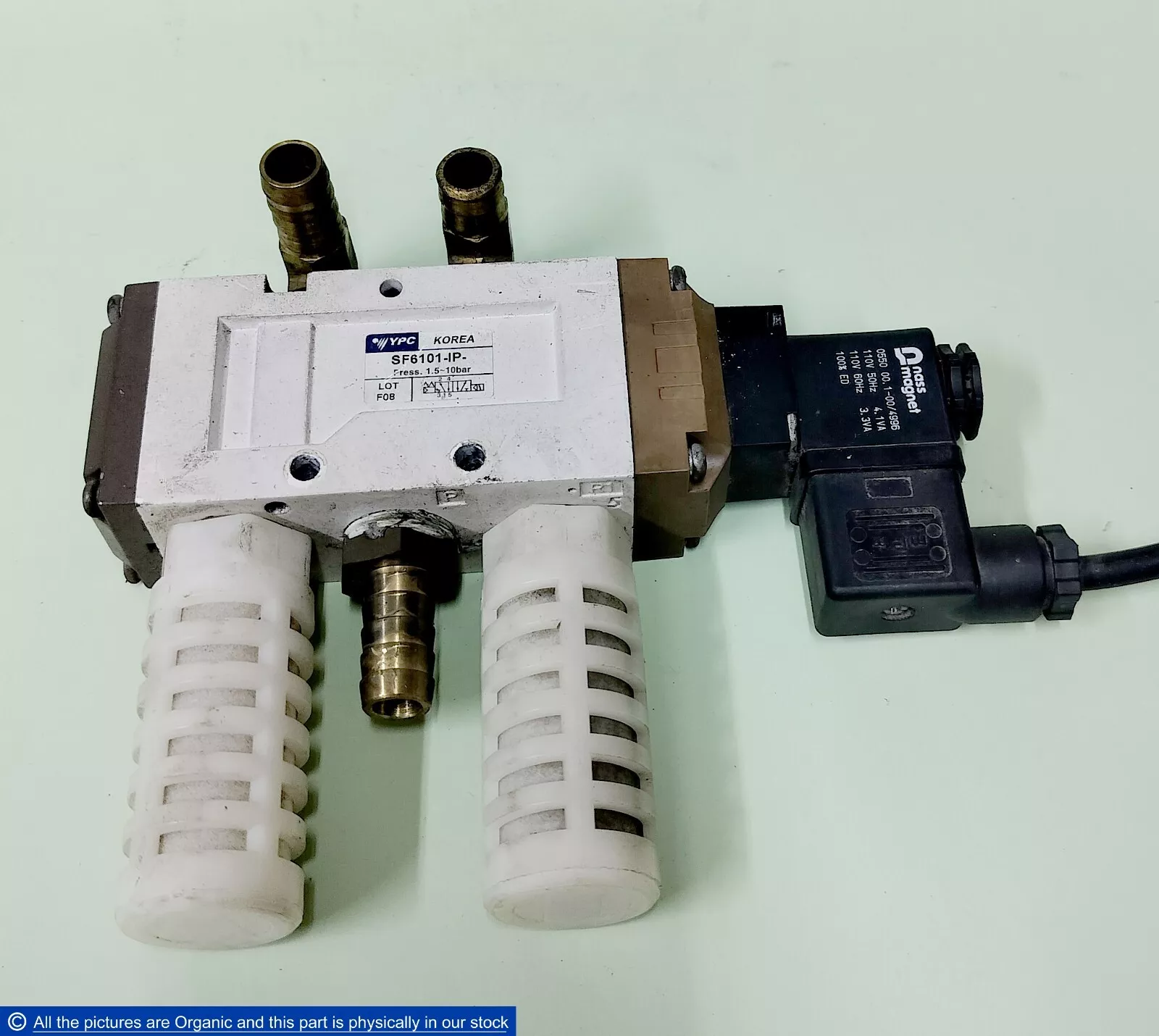 YPC SF6101-IP Flexible Solenoid Valve Assy W/ Nass magnet 0550 Solenoid ...