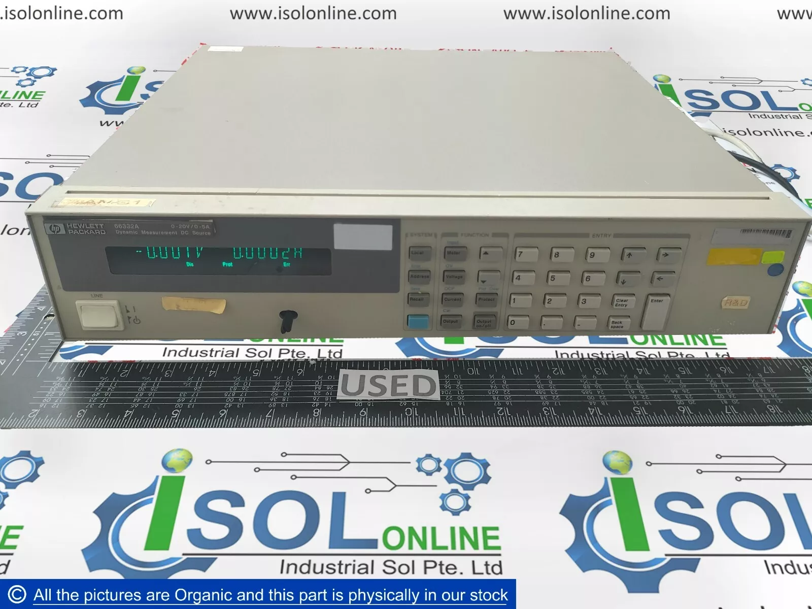 Hewlett Packard 66332A Dynamic Measurement DC Source Fluctuating ...