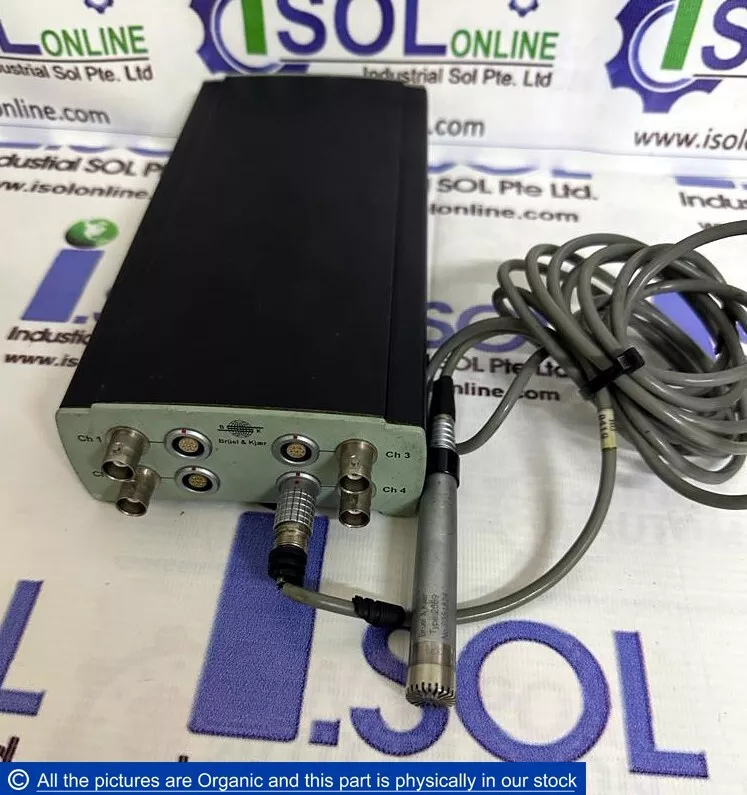 Brüel & Kjær 2829 4-Channel Microphone Power Supply W/ 2669 ...