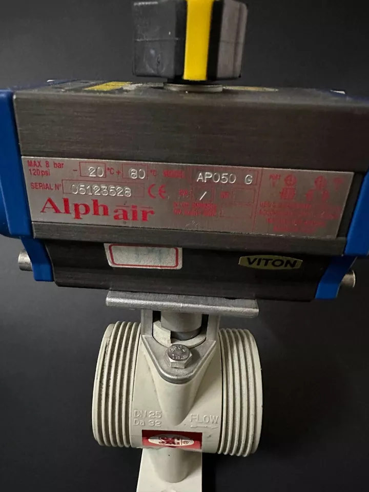 Alpha Pompe AP050 G Alphair Pneumatic Actuator Shie yu Machine Valve ...