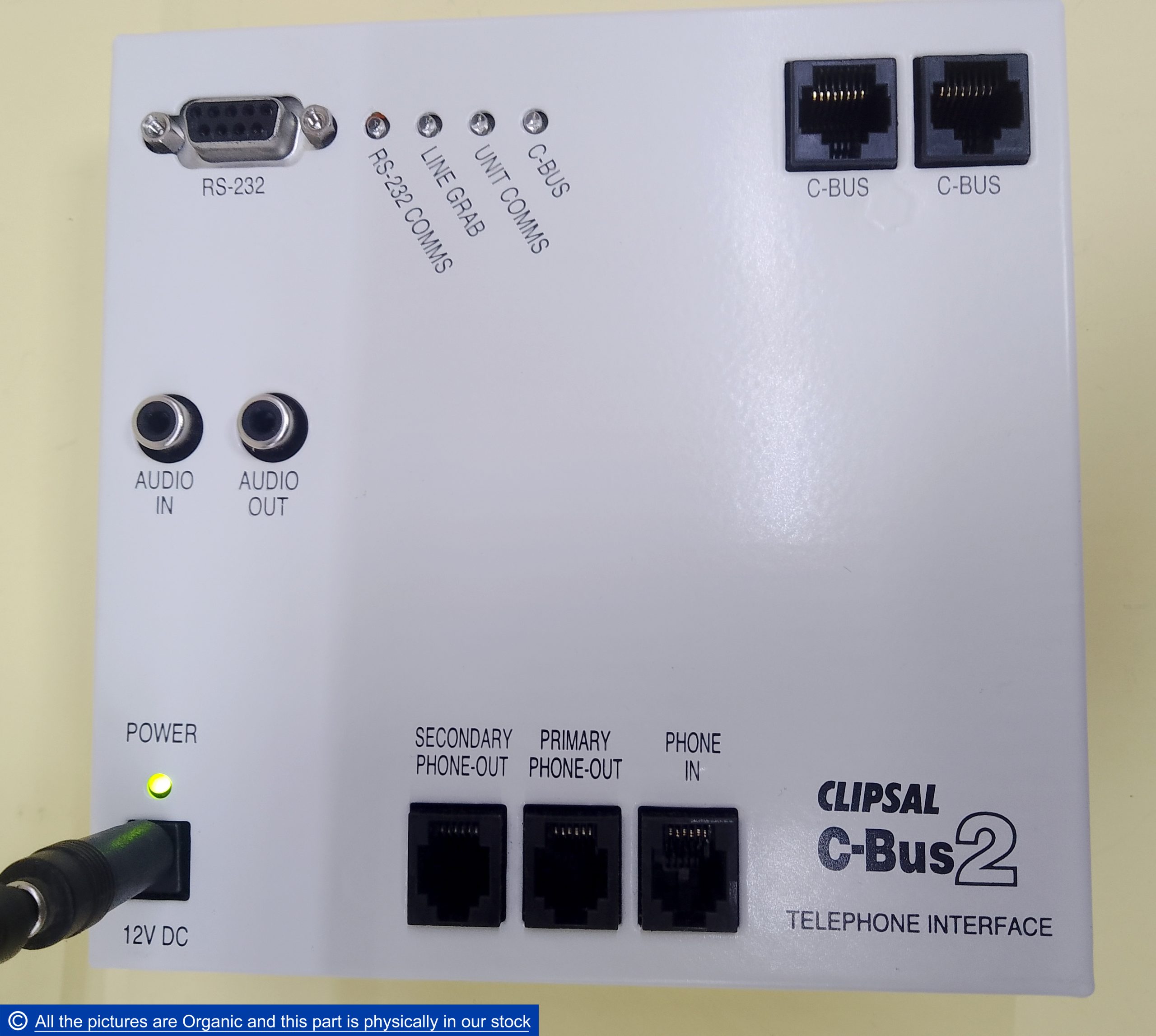 Clipsal C-Bus2 E5100TAU-334 82039 28103 C-Bus Telephone Interface 5100T-Series - Industrial SOL ...
