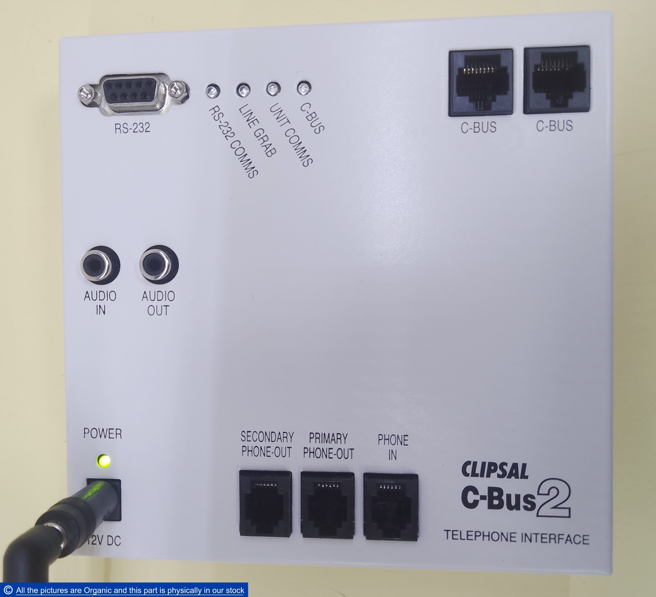 Clipsal C-Bus2 E5100TAU-320 82039 28103 C-Bus Telephone Interface 5100T ...