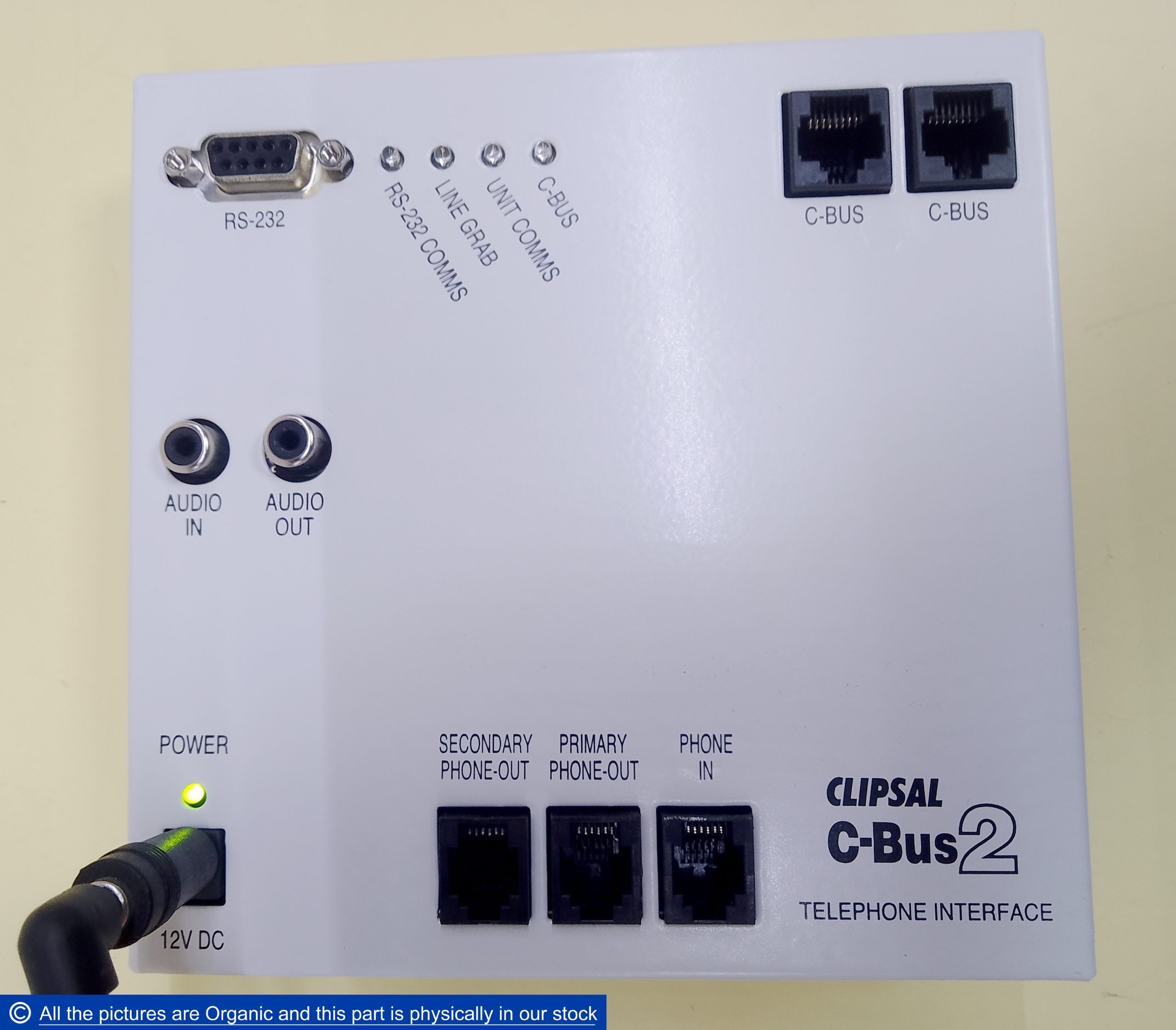 Clipsal 5100T E5100TAU-335 82039 28103 C-Bus2 Telephone Interface CBTI ...