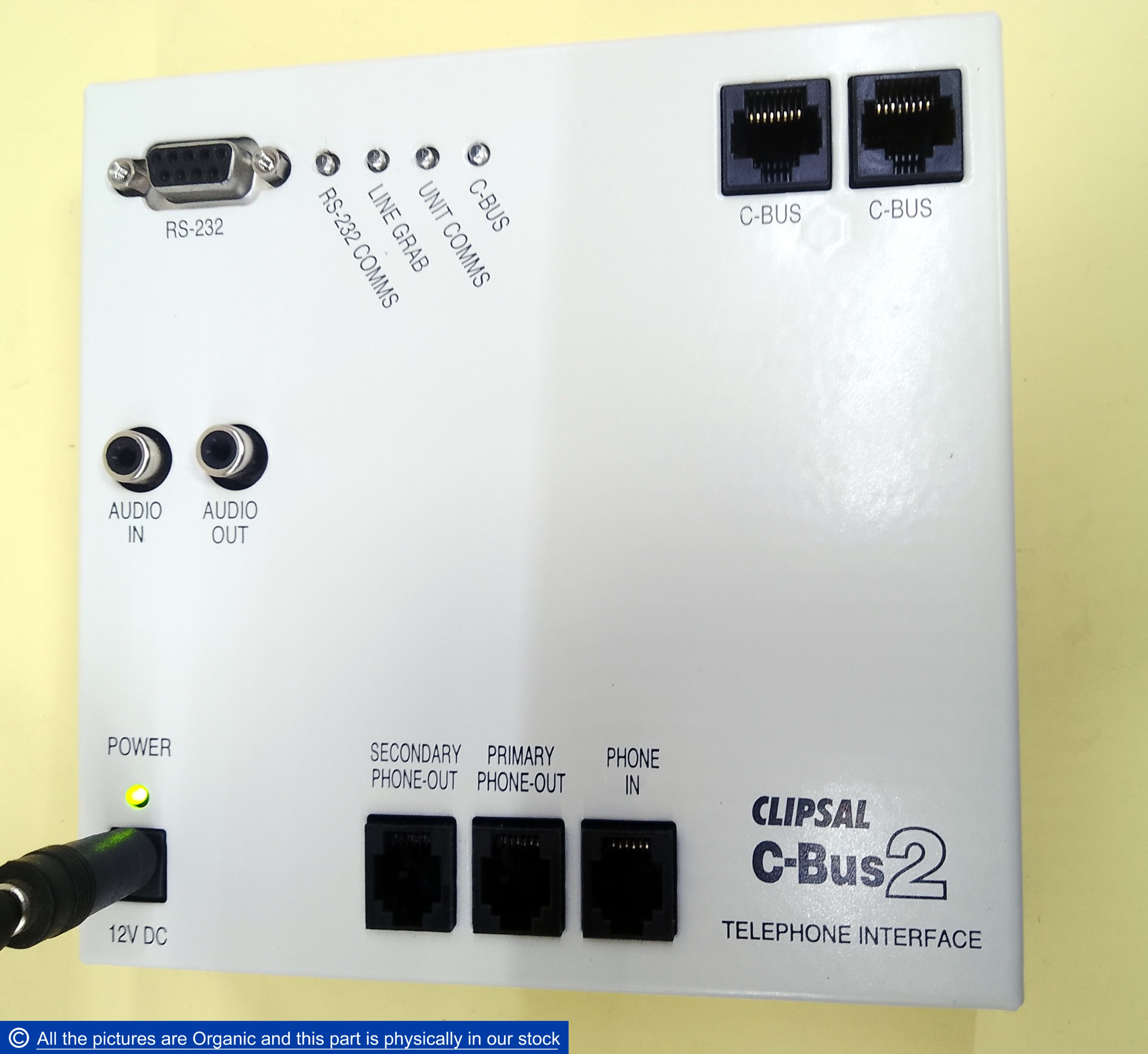 Clipsal C-Bus2 E5100TAU-327 82039 28103 C-Bus Telephone Interface 5100T ...