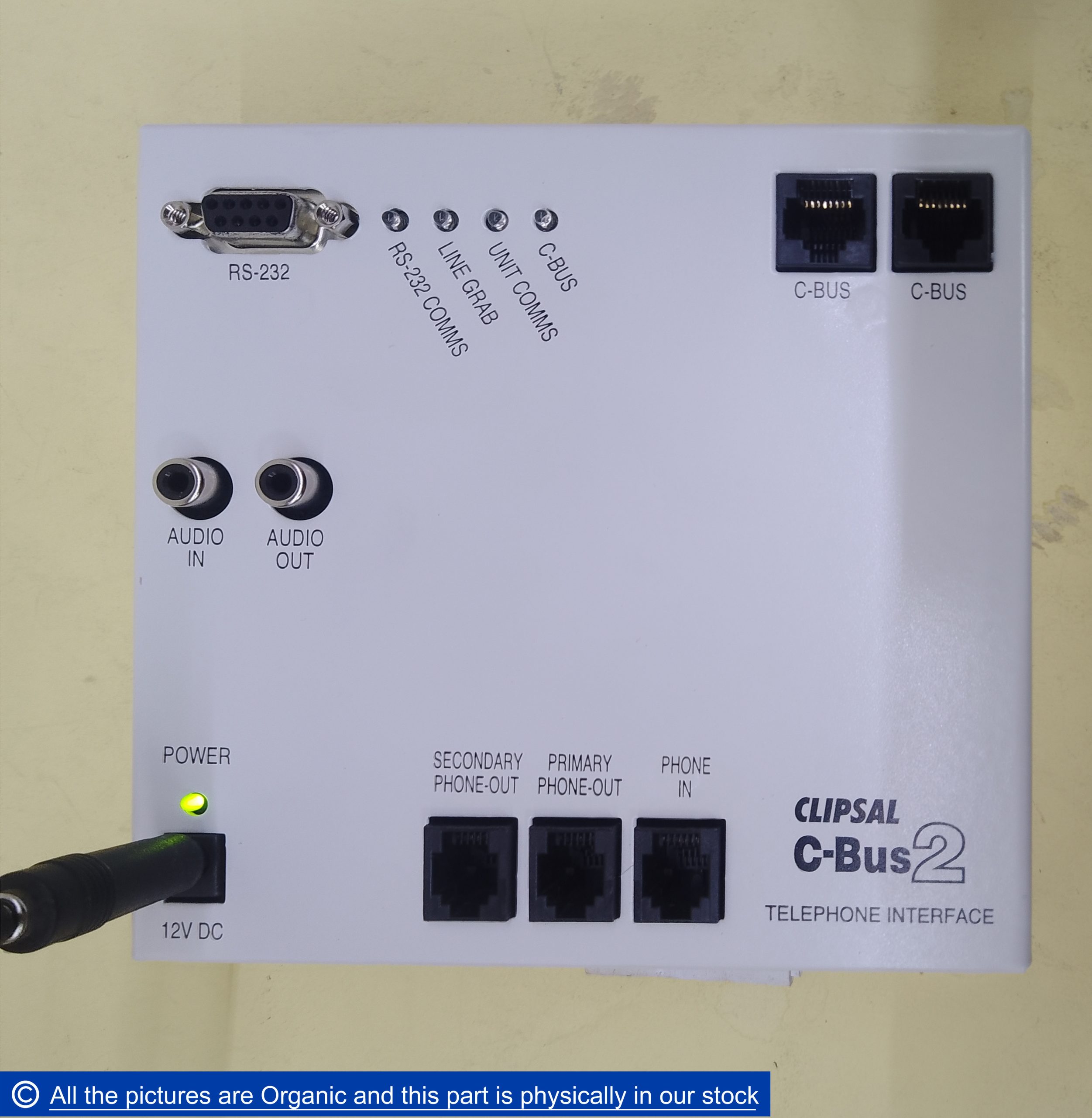 Clipsal C-Bus2 E5100TAU-308 82039 28103 C-Bus Telephone Interface 5100T ...