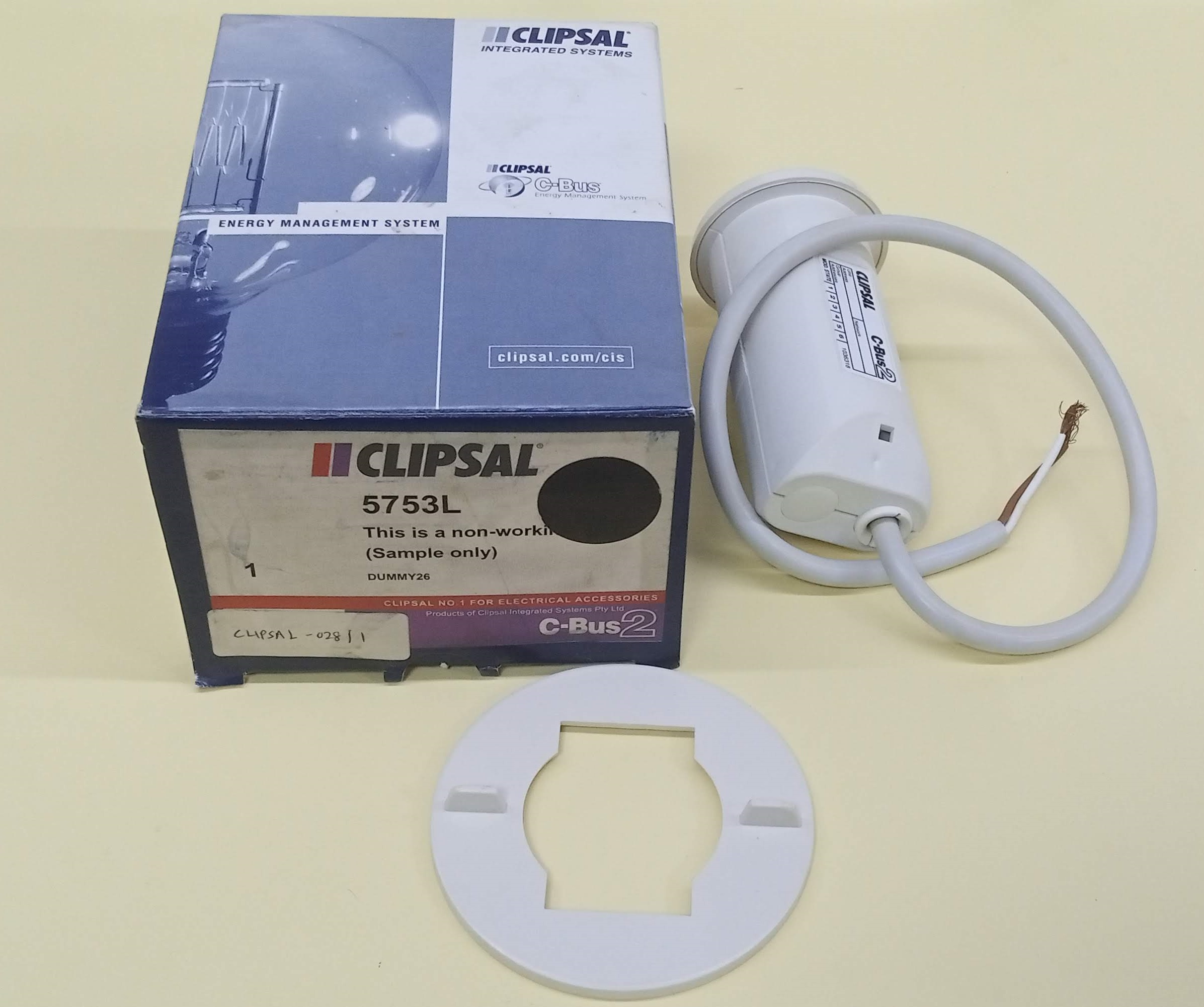 Clipsal 5753L Energy-Efficient Lighting Control Dummy C-bus2 15-36VDC 18mA Schneider ...