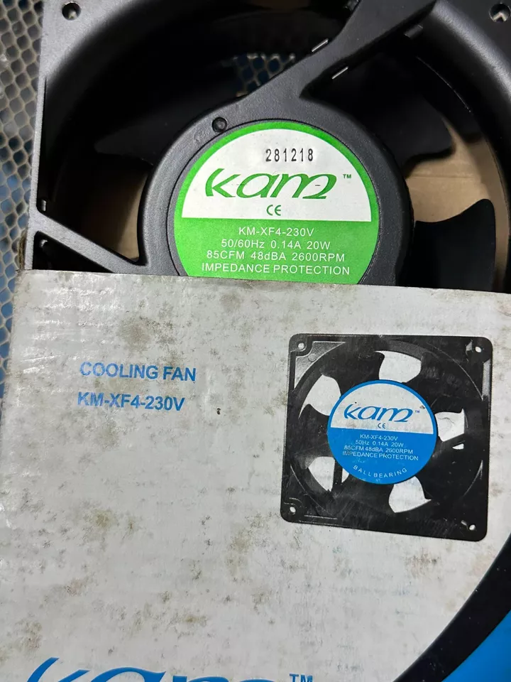 Kam KM-XF4-230V Industrial Cooling Fan KMXF4230V 0.14A 20W 85CFM ...
