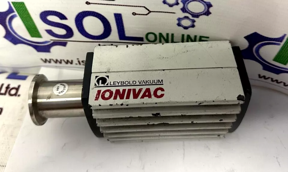 Leybold ITR 90 12091 Ionivac Hot Cathode Ionization Gauge Ver 1.40 120 91 12102 - Industrial SOL ...