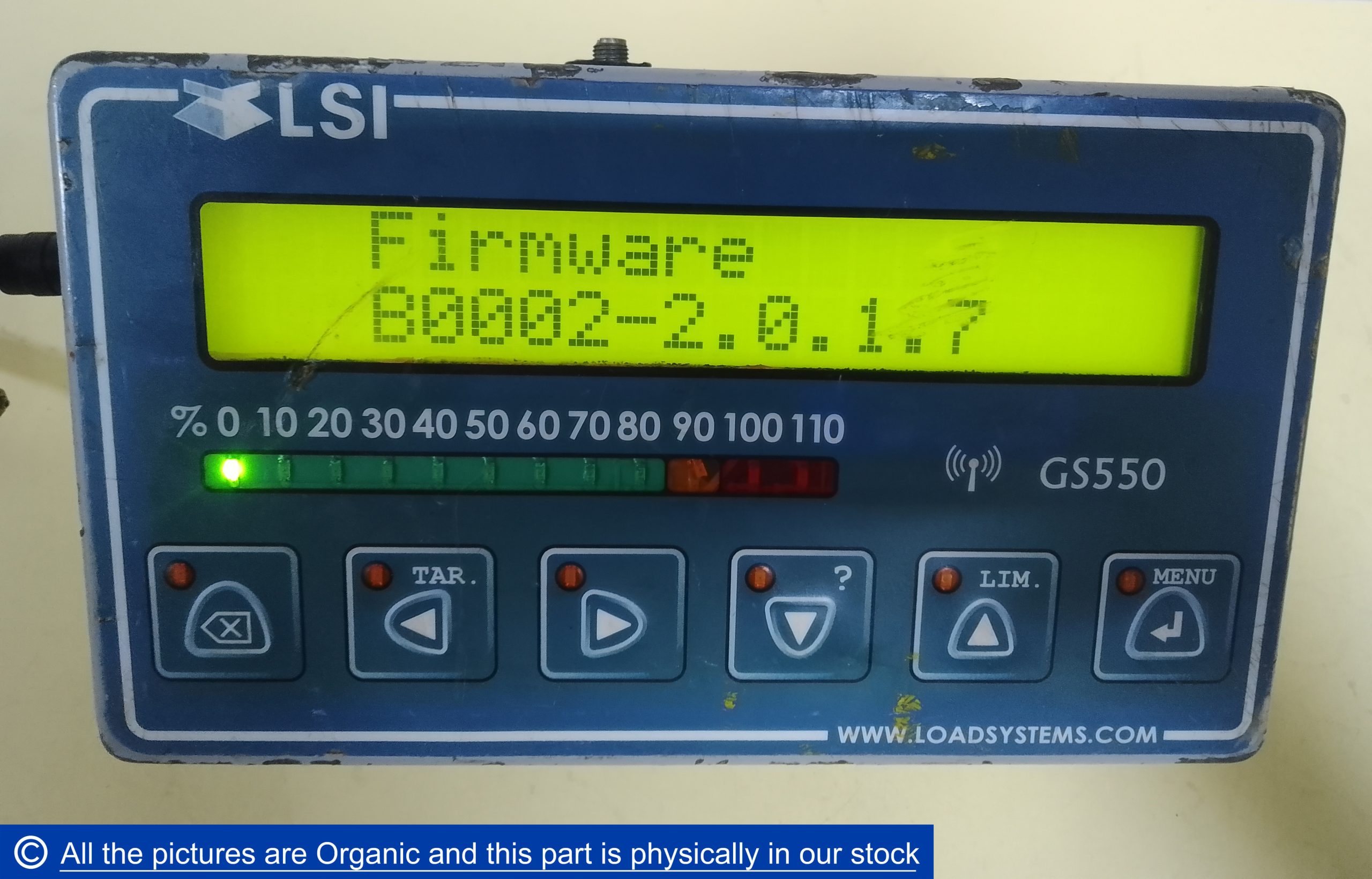 LSI GS550-03 FW Ver B0002-2.0.1.7 GS550 Trimble Wireless Display Crane Systems - Industrial SOL ...