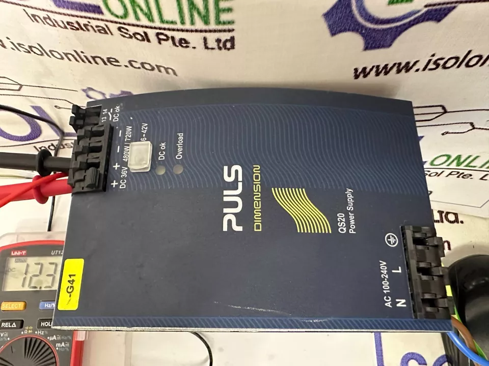 Puls QS20.361 Single Phase Power Supply Dimension Q Series 36V 13.3A ...