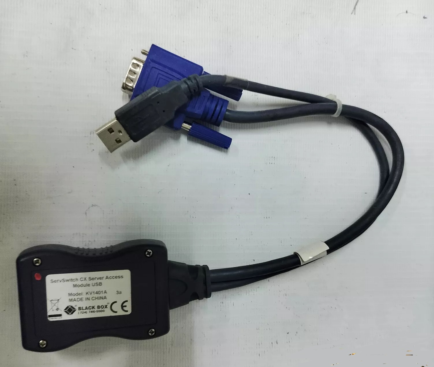 Black Box KV1401A Server Access Module SAM ServSwitch CX Series Cable ...